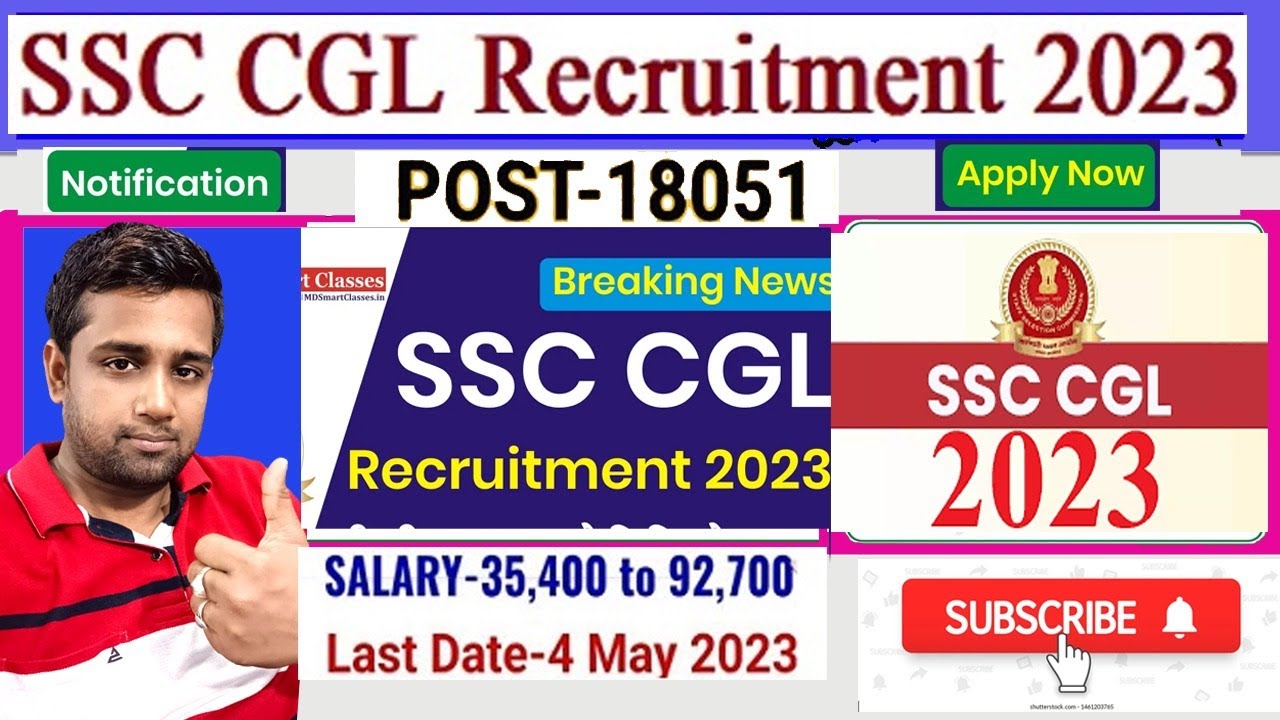SSC CGL Notification 2023, SSC CGL 2023 Online Form Apply, SSC CGL New ...