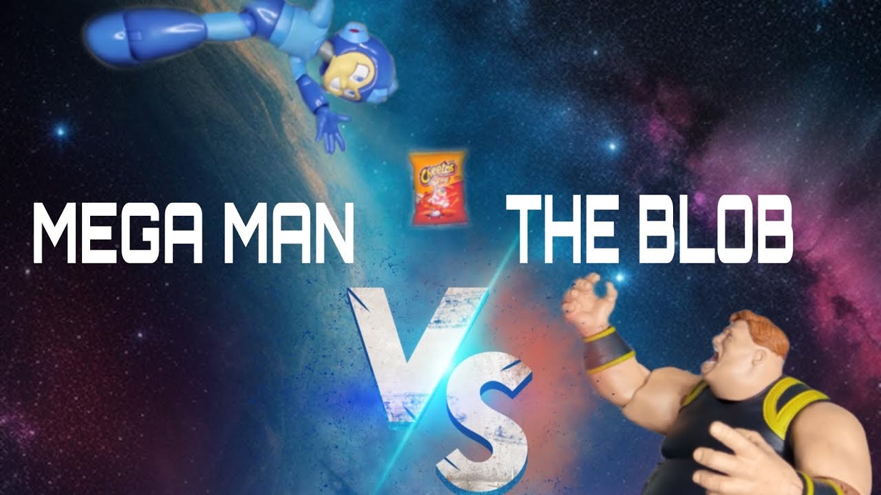 stop motion MEGA MAN JADA TOYS (MEGA MAN v.s the Blob) - YouTube