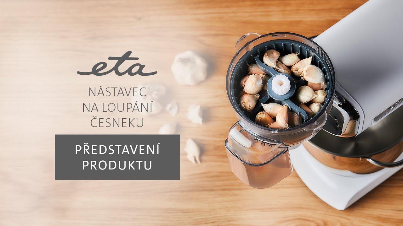 Nástavec na loupání česneku ETA Gratus - YouTube