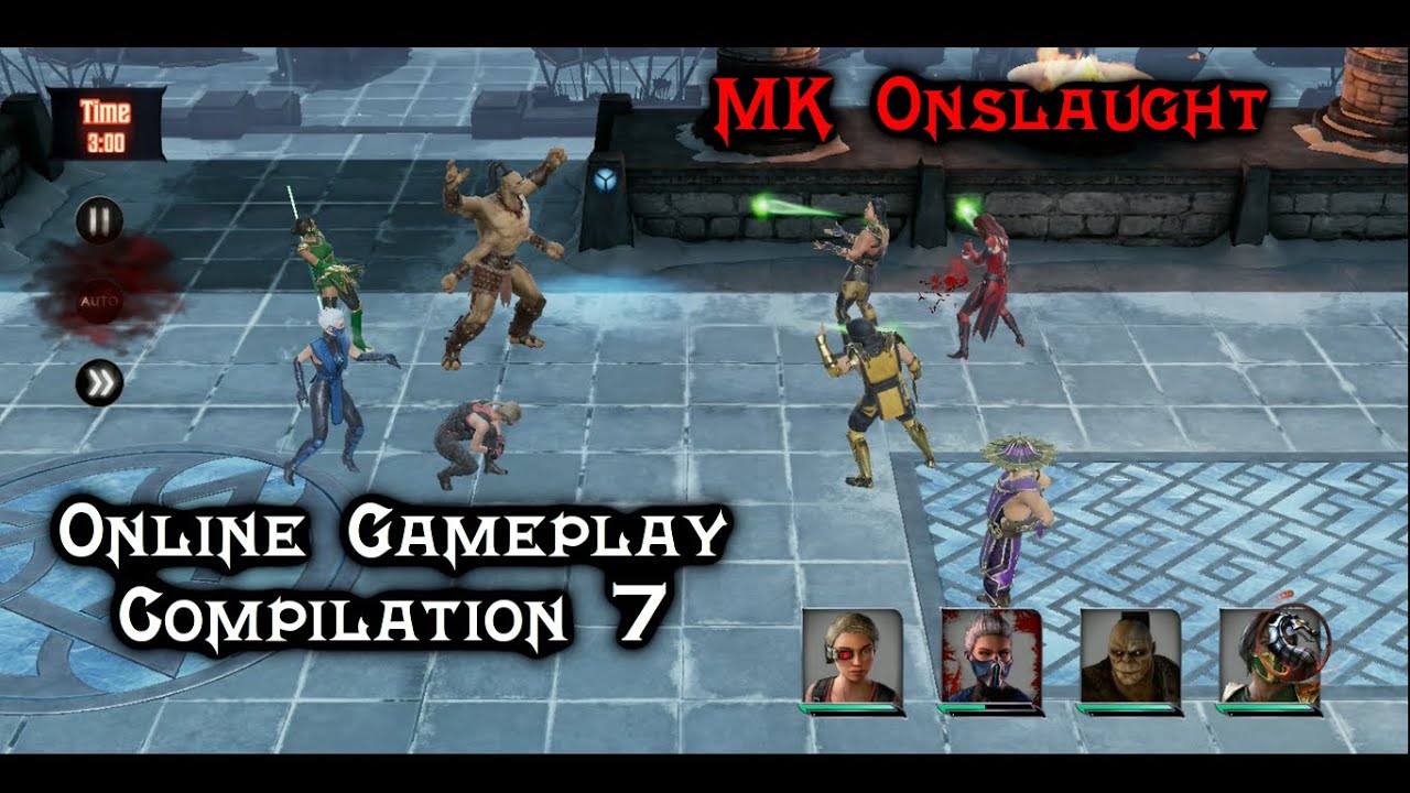 Mortal Kombat Onslaught Online Gameplay Compilation 7 - YouTube