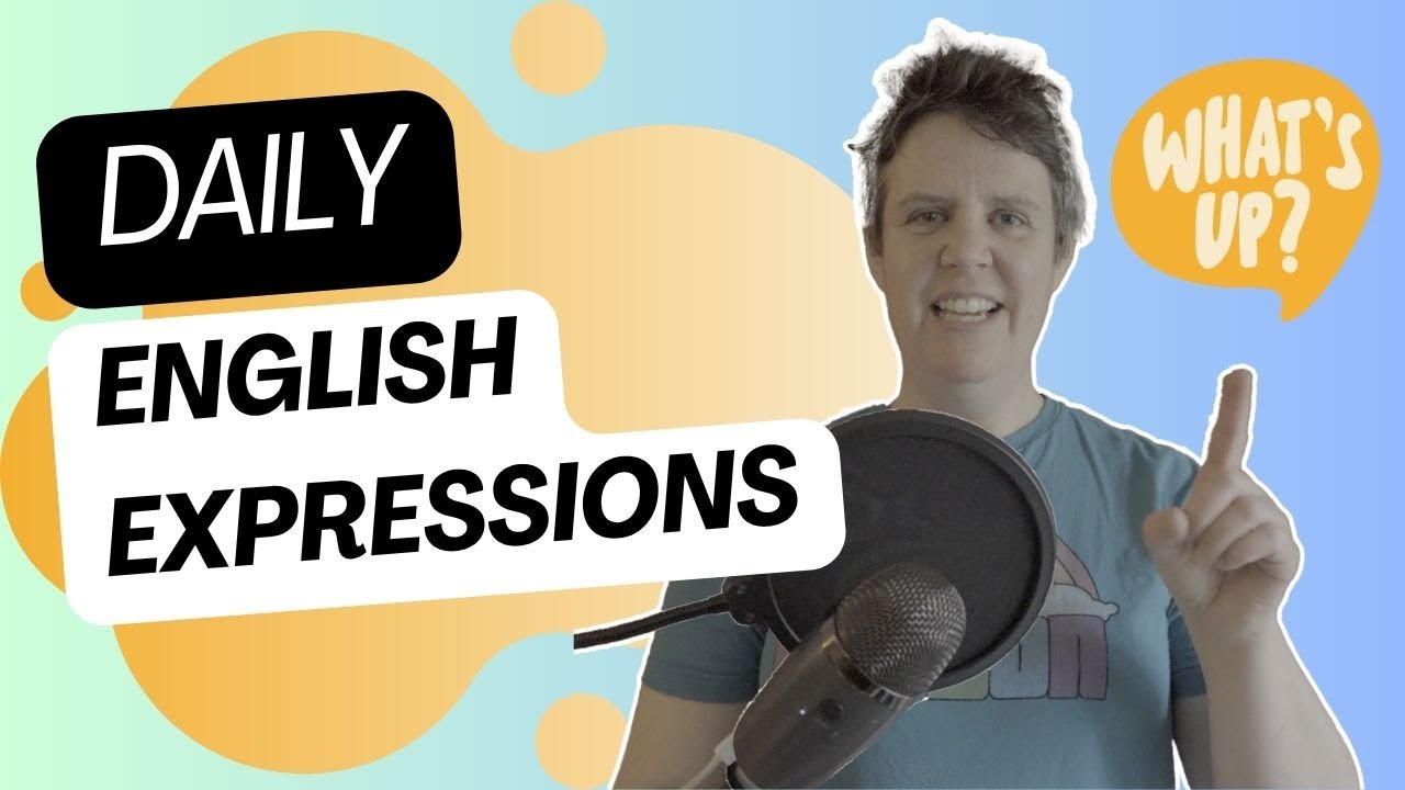 English expressions you would use daily! | Learn American English in 5 ...