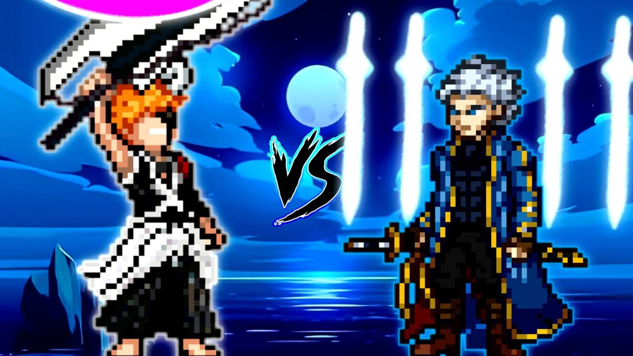 Ichigo TYBW Shikai V2 OP (New) VS Vergil V3 OP in Jump Force Mugen ...