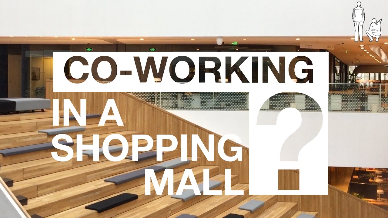 CO-WORKING IN A SHOPPING MALL?! - YouTube
