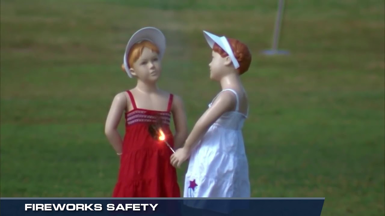 Fireworks Safety - YouTube