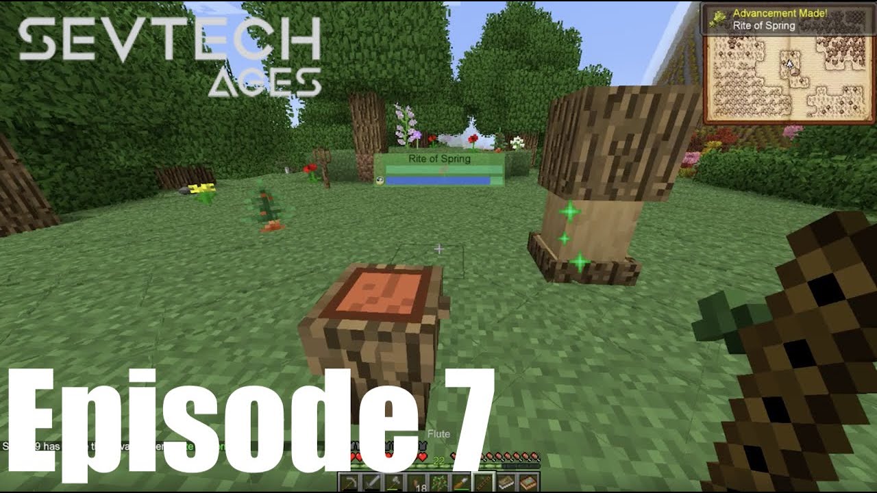 SevTech Ages - Episode 7 - Right of Spring - YouTube