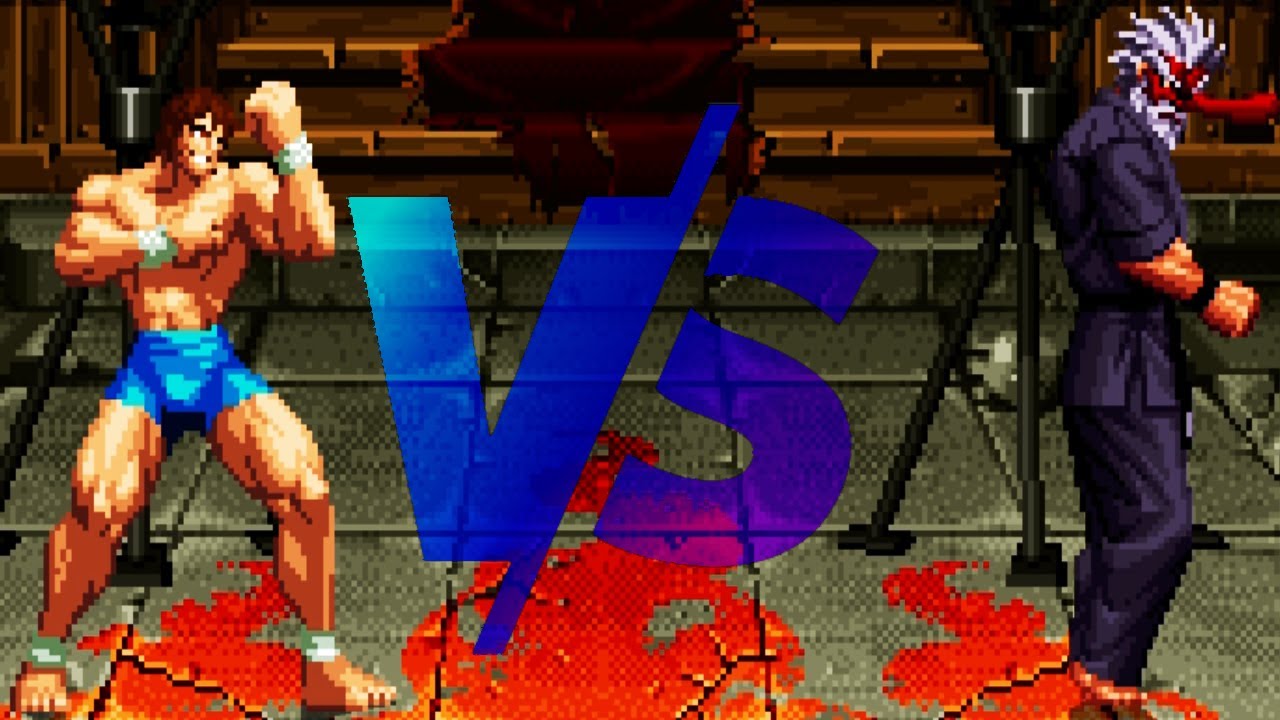Rematch!!! Baki Hanma VS Shin Mr. Karate Mugen Baki the Grappler VS KOF ...