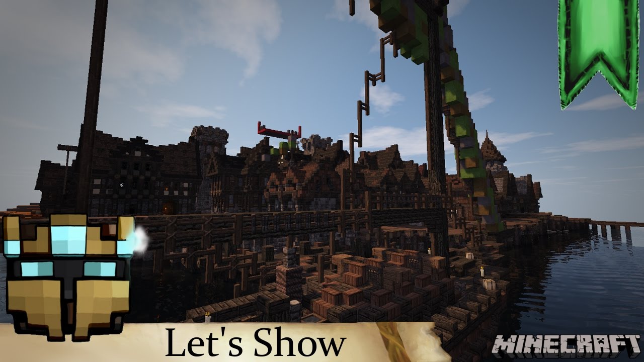 Minecraft | Mittelalter | HLC || Der Hafen entwickelt sich || - YouTube