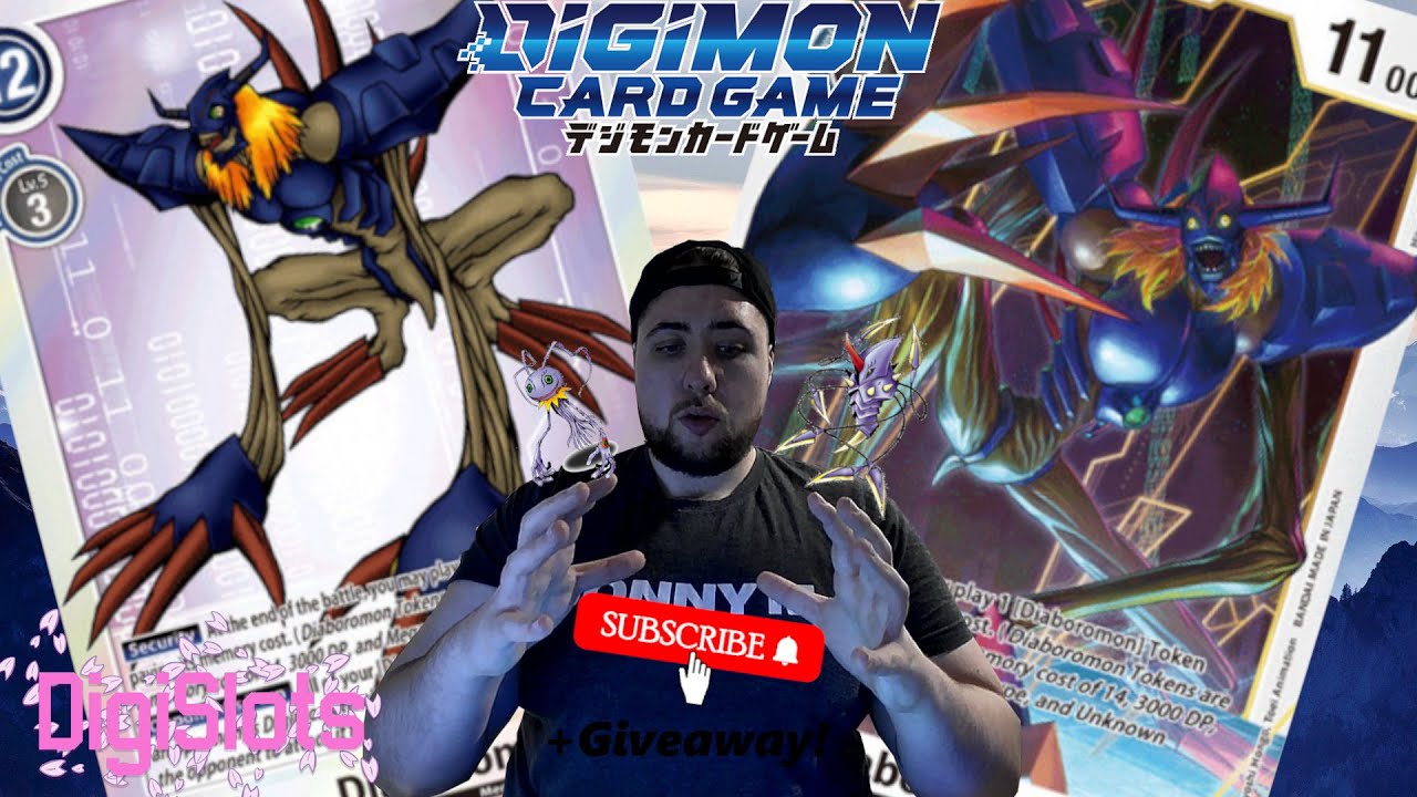 Best choice for Nationals! TIER ONE Diabormon Deck Profil I Digimon TCG ...