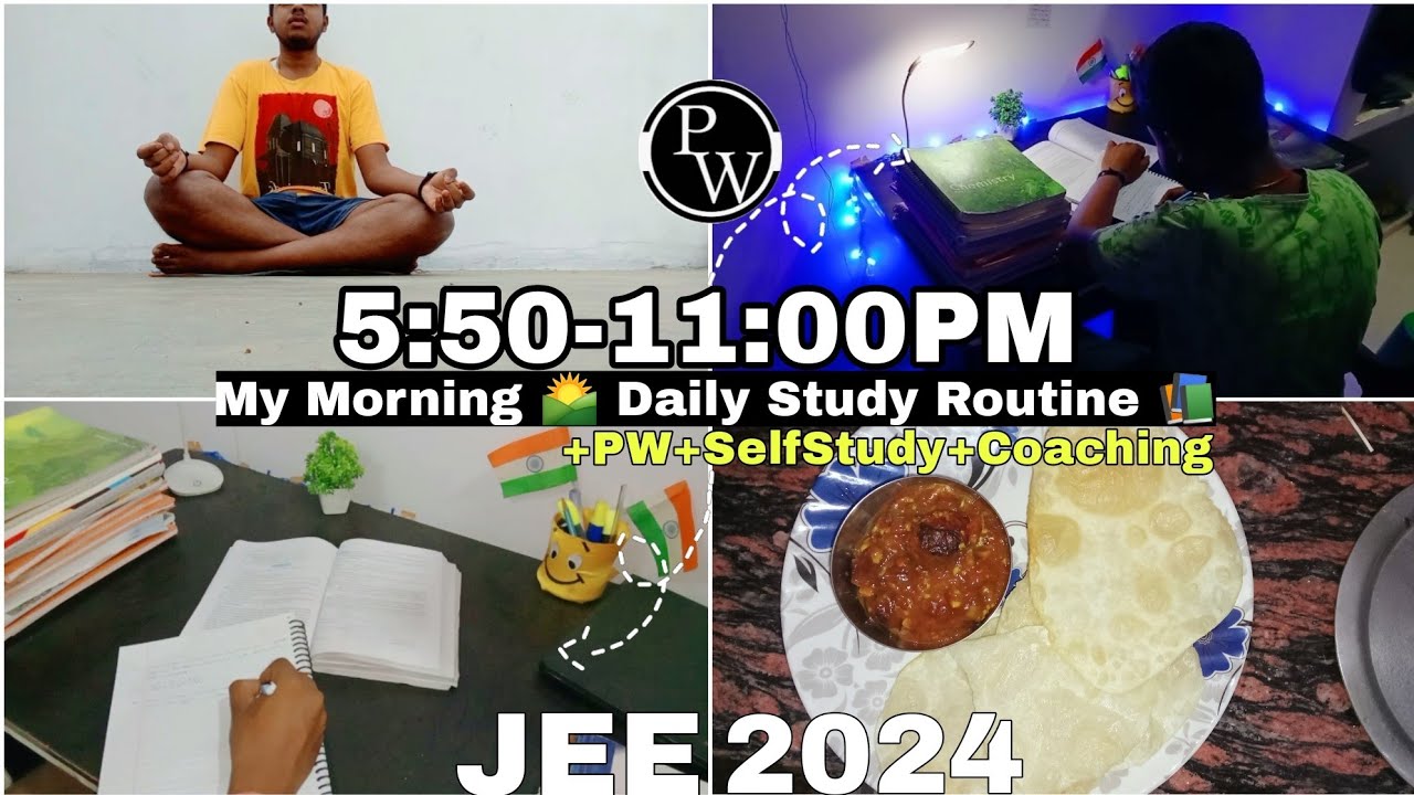 My Daily Morning 🌞 To Night 🌉 Study Routine 📚 Class 12 JEE Aspirants ...