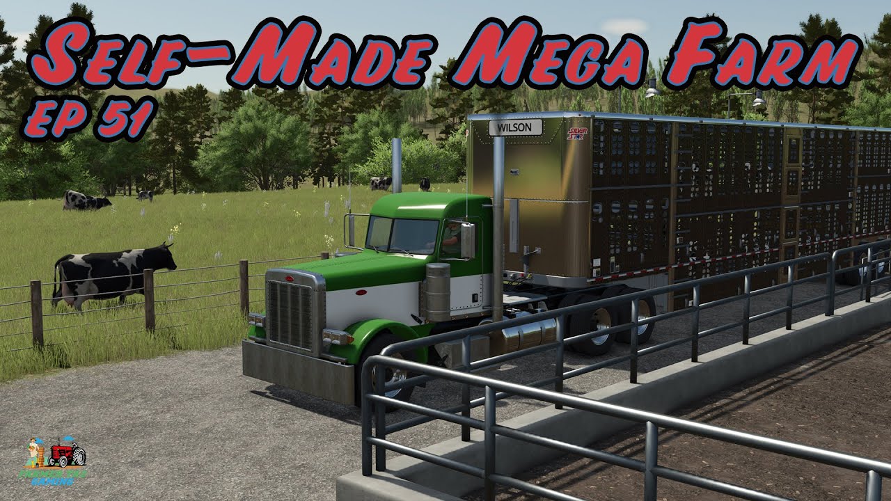 Building a feedlot | Self-made Mega Farm Ep51 | FS25 - YouTube