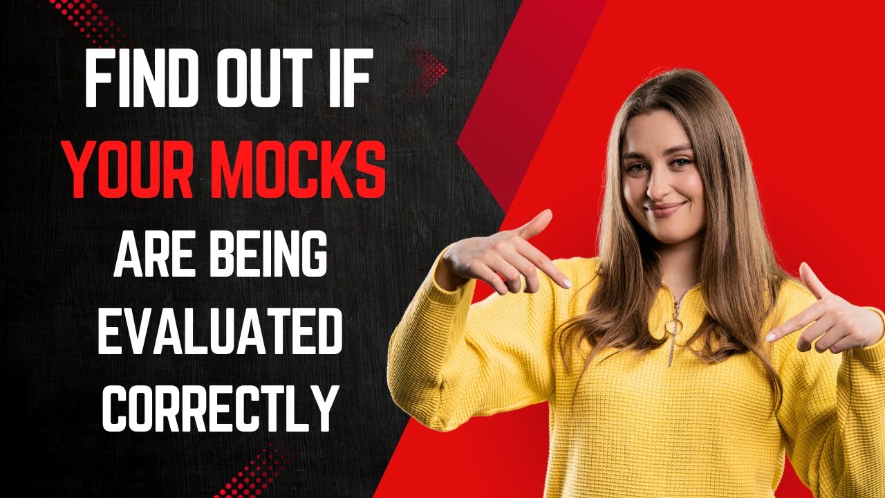 How To Find Out If Your Mocks Are Being Evaluated Properly ? II ACCA II ...