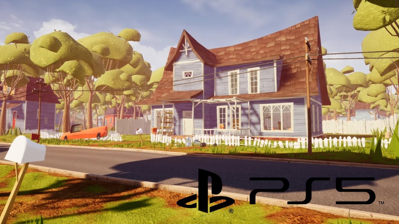 Hello Neighbor Act 1 Gameplay PS5 - YouTube