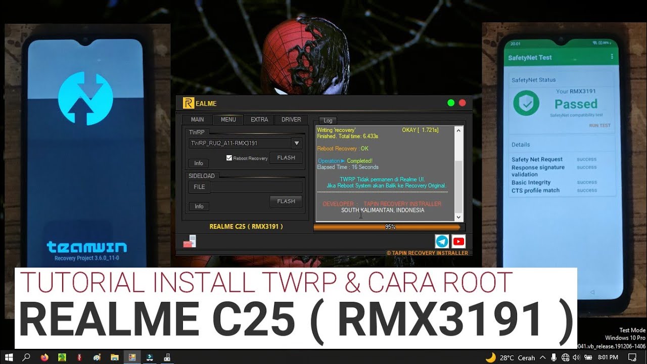 TUTORIAL INSTAL TWRP & ROOT | REALME C25 | RMX3191 | RUI 2.0 | A.24 to ...