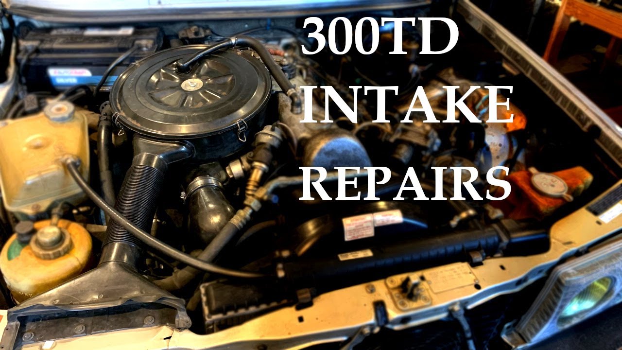 OM617 INTAKE MODS - 1983 Mercedes 300TD - YouTube