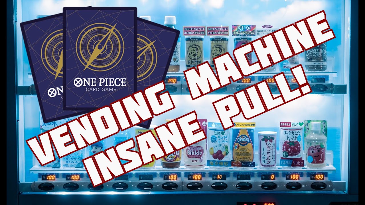 Insane Pull from One Piece Vending Machine! #onepiece #onepiececardgame ...
