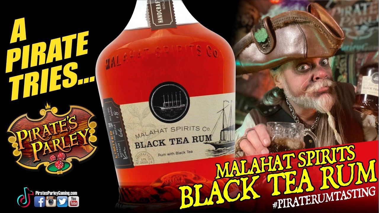 Pirate vs. Malahat Black Tea Rum - YouTube