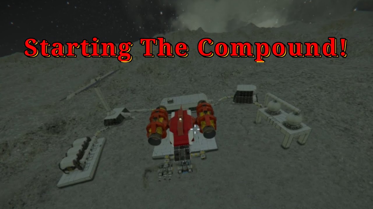 Starting The Compound! EP 11 - Space Engineers Automatons 2023 Tutorial ...