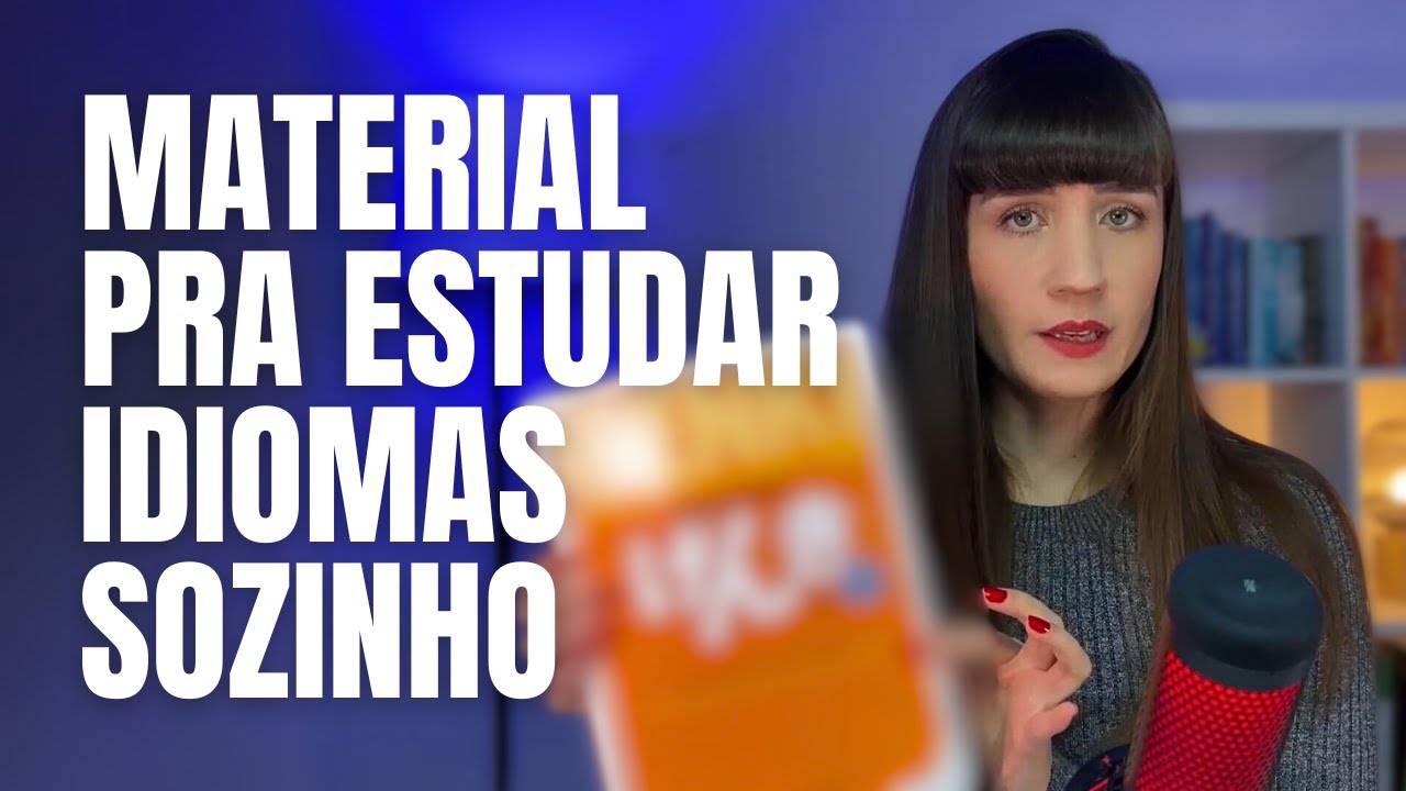 O MELHOR MATERIAL PARA ESTUDAR IDIOMAS SOZINHO (não é apostila de cursinho) - YouTube