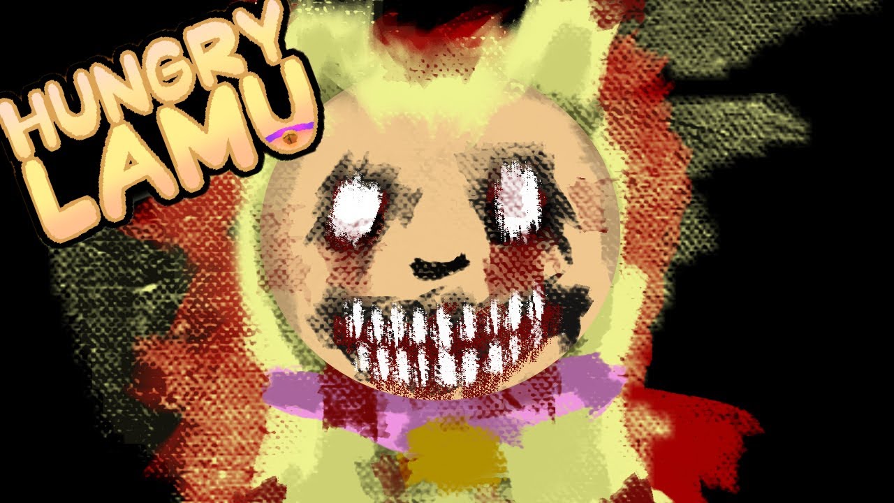 This game gave me a jumpscare - Hungry Lamu - YouTube