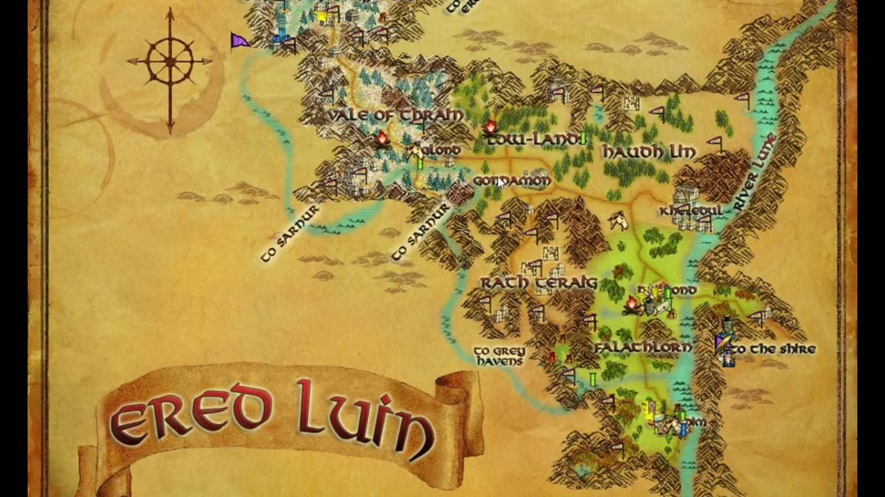 LotRO hints and tips #7 Slayer deed locations in Ered Luin - YouTube