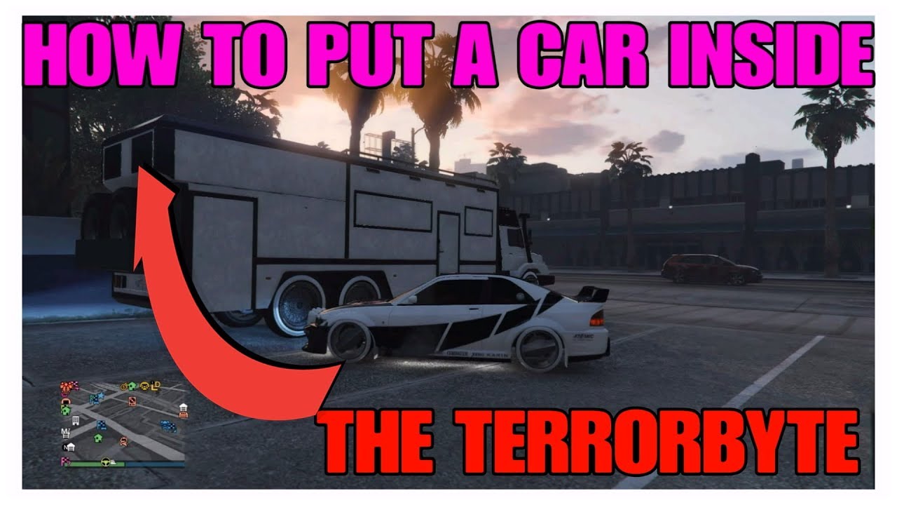 SOLO GLITCH° HOW TO PUT A CAR INSIDE THE TERRORBYTE - YouTube