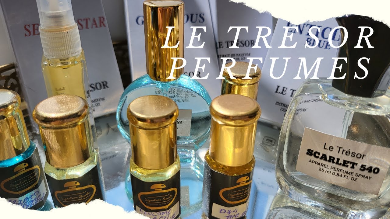Lifestyle Malayalam ലെ റിയാസ് അയച്ചു തന്ന Le Tresor perfumes ...