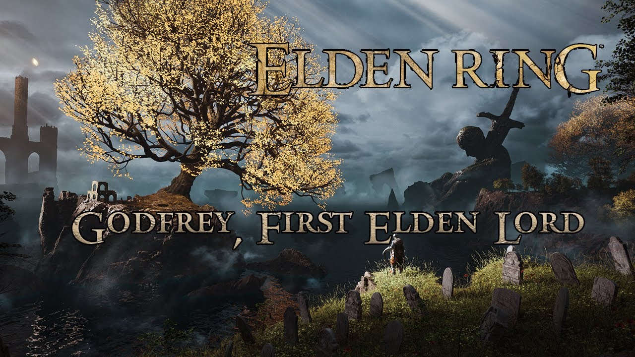 Elden Ring Bosses #133 Godfrey, First Elden Lord (Golden Shade) - YouTube