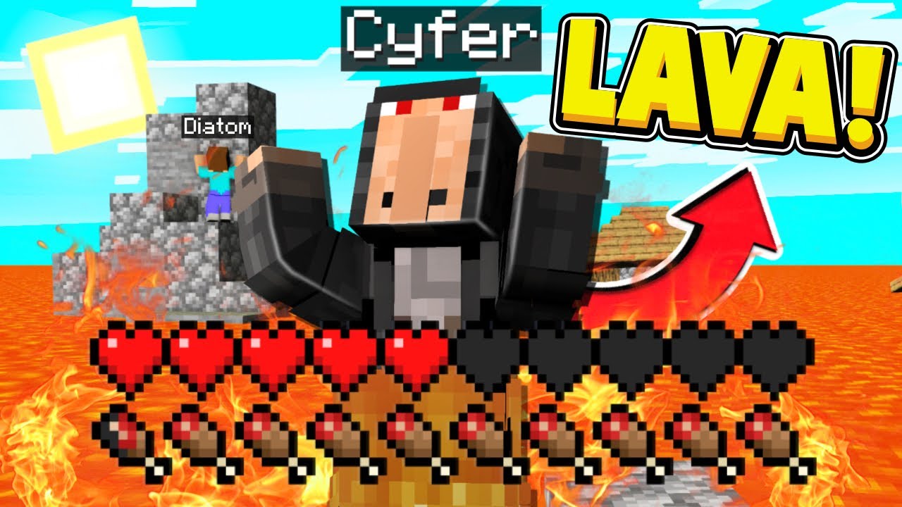 MINECRAFT ALE LAWA SIĘ PODNOSI CORAZ SZYBCIEJ - YouTube