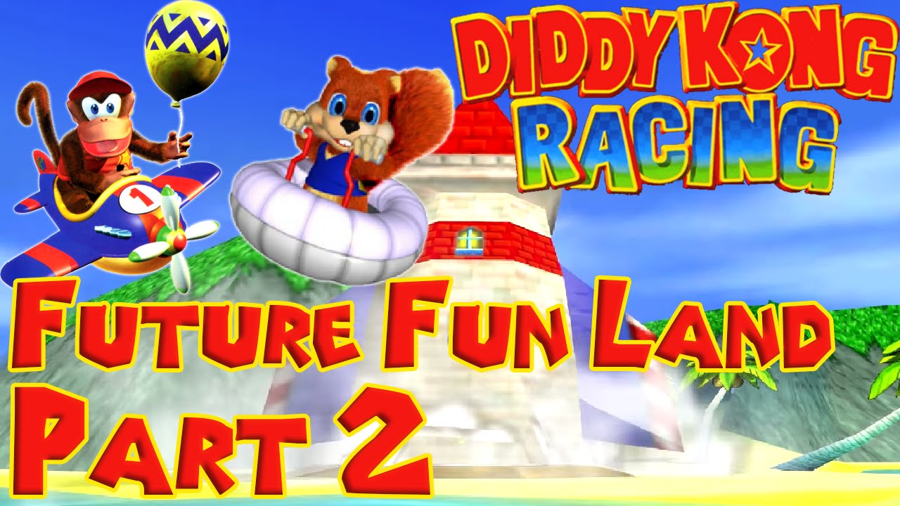 Diddy Kong Racing - Adventure 2 - Future Fun Land - Part 2 - YouTube