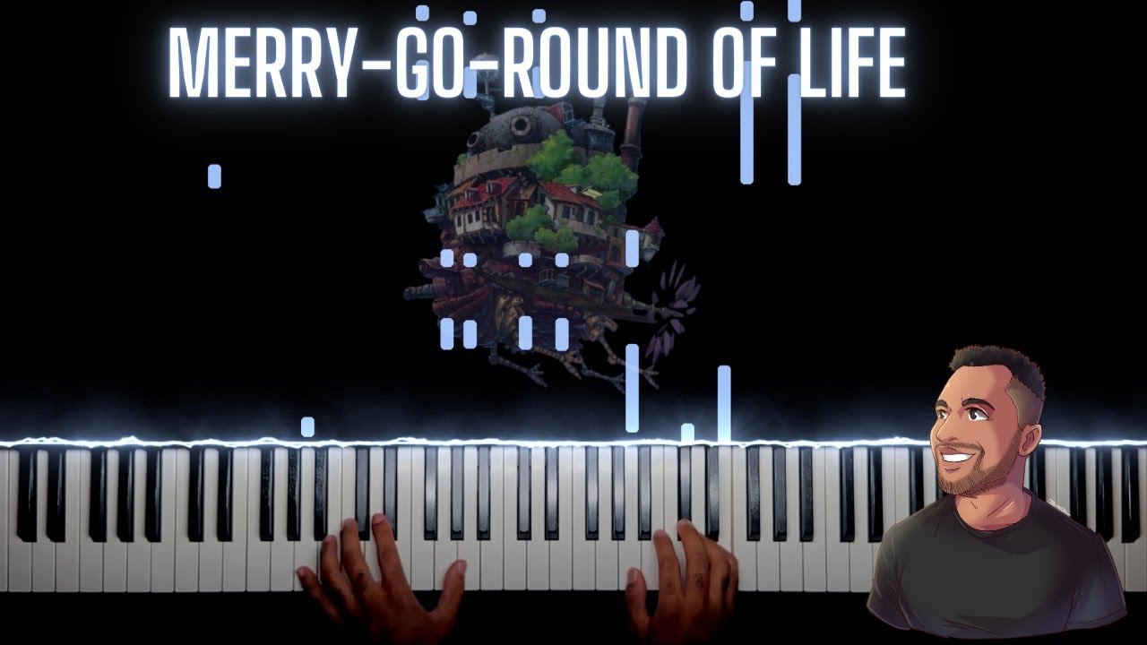 Merry-Go-Round of Life from Howl's Moving Castle | Piano - YouTube