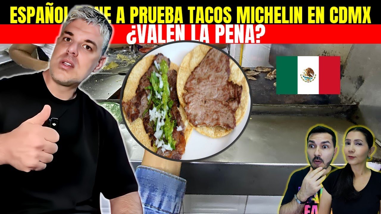 ESPAÑOL Prueba TACOS MICHELIN en CDMX | ¿Está DECEPCIONADO? | La Salsa ...