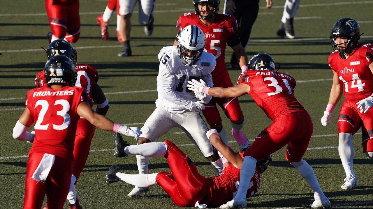 The Best Wide Receiver in 🇯🇵 2023 Fall Season X-League Highlights - YouTube