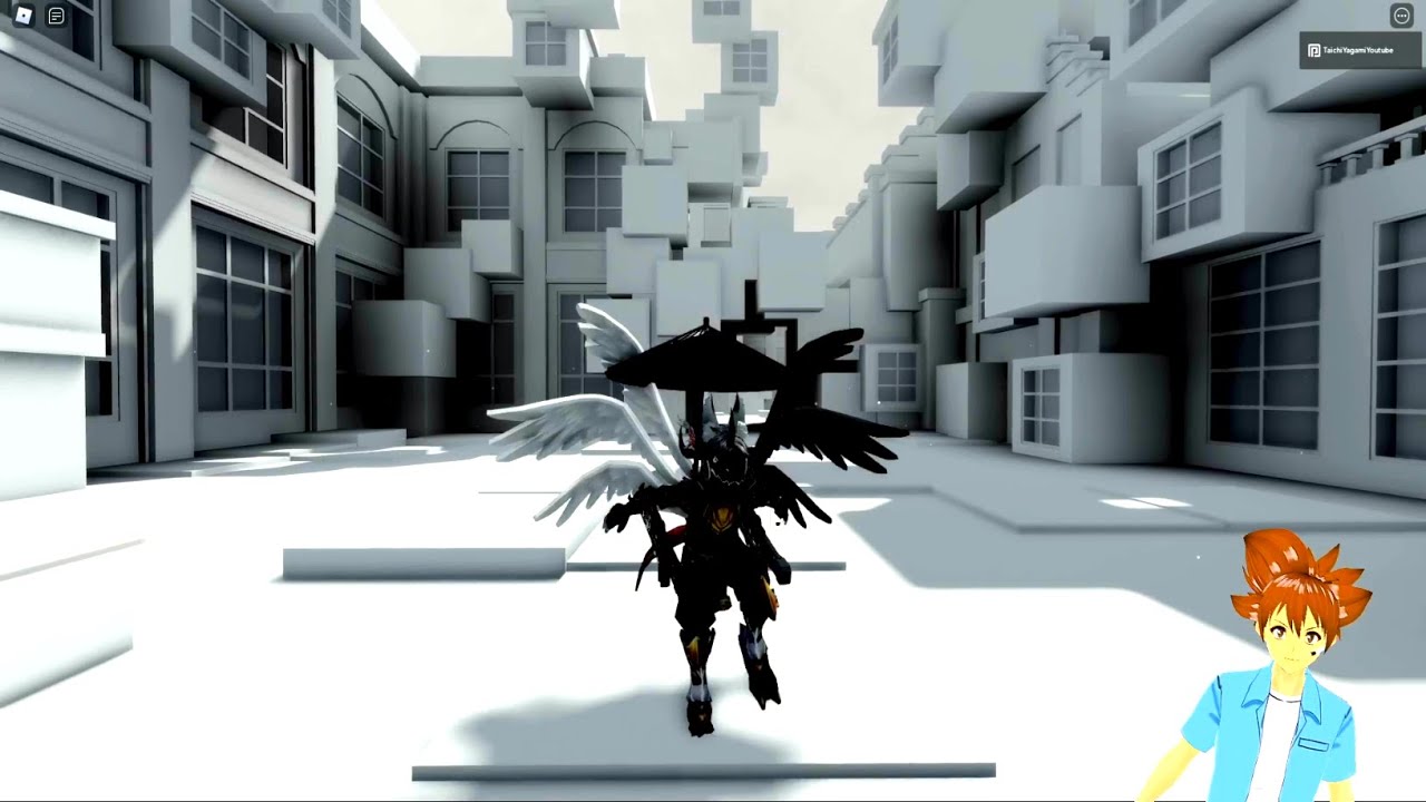 La Ville Blanche de Nier Automata dans Roblox (Glitched City SHOWCASE ...