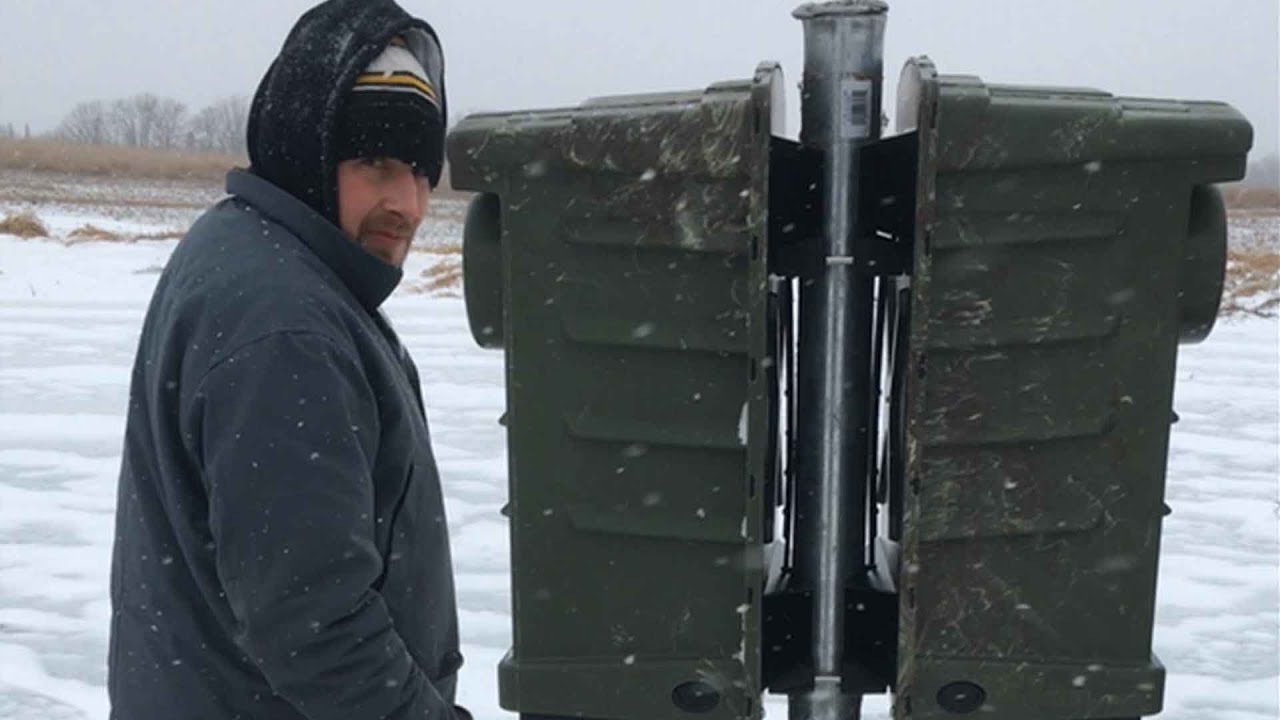 How to Set up a Duck Hut for Wood Ducks - YouTube