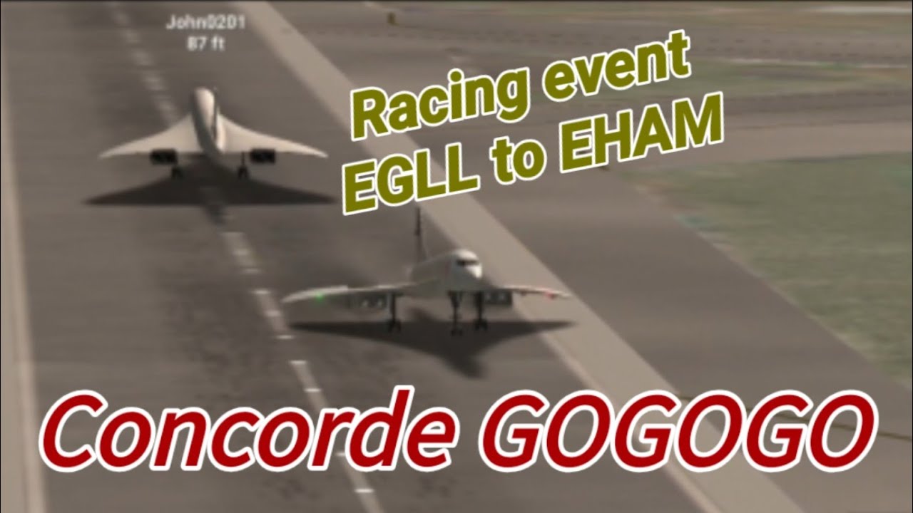 RFS ·Real flight Simulator · Concorde racing 😆GO! - YouTube