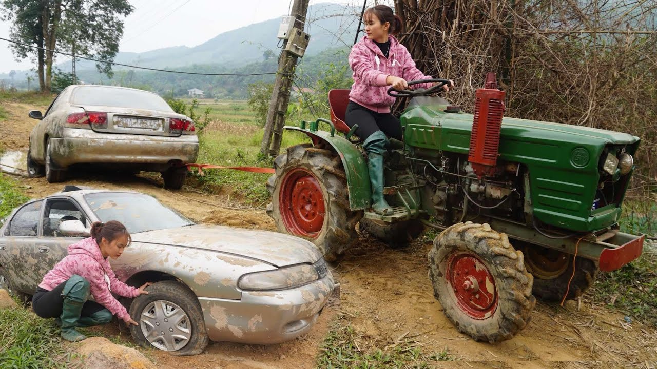 Full 15-day video, Buying a car and transporting goods by 4-wheeled ...