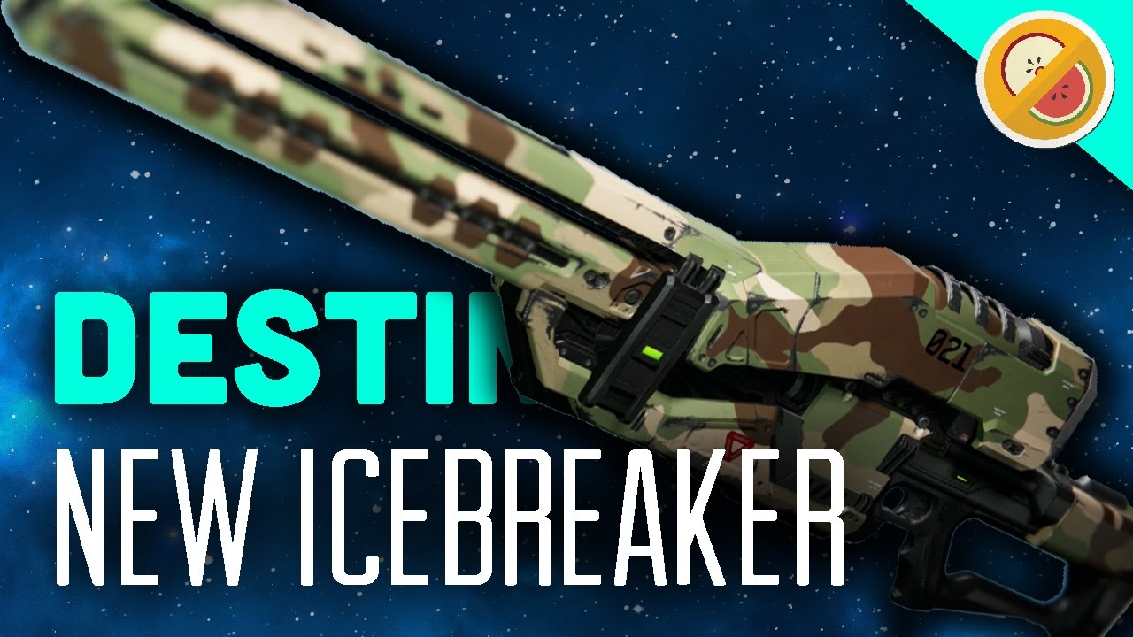DESTINY Icebreaker Year 3 Exotic Sniper Rifle Review (Rise of Iron/The ...