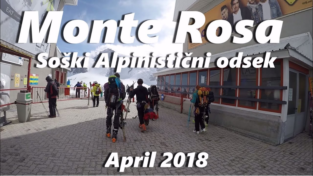 Ski touring from Cervinia to the top of Mt. Castor (4228m) - Monte Rosa ...