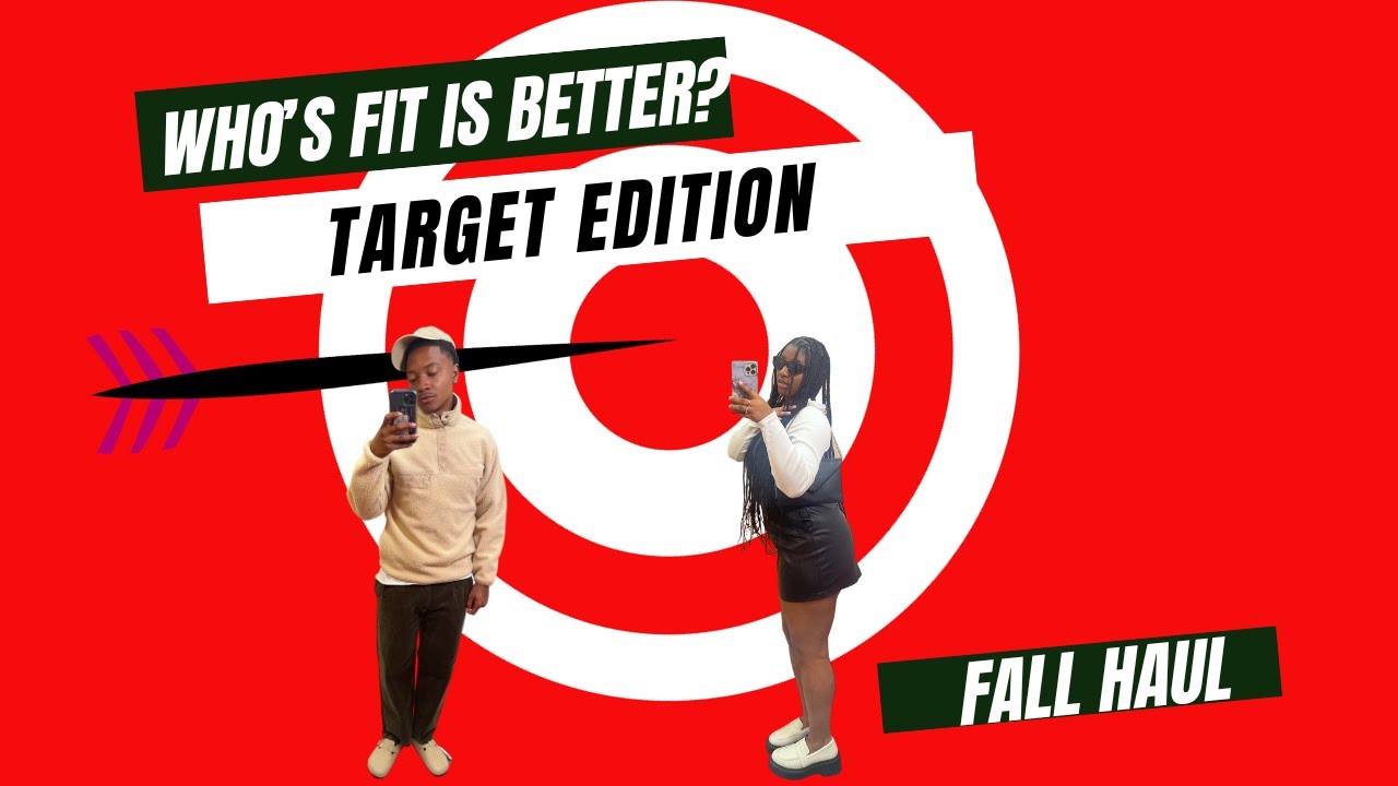 TARGET HAUL🎯 | Who's fit is better? - Fall Edition 🍁 - YouTube