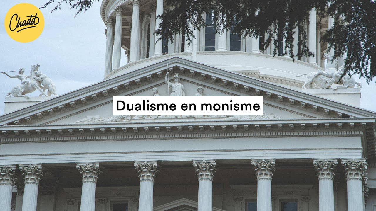 Dualisme en monisme: wat is het verschil? - Mr. Chadd Academy - YouTube