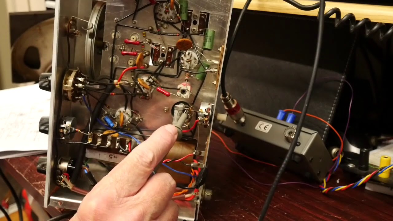 Codar CR 70A HF receiver refurbishment - YouTube
