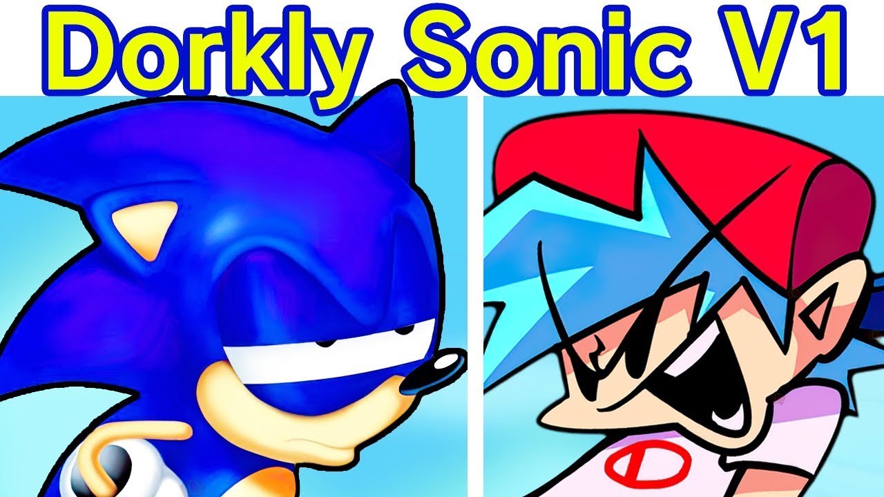Friday Night Funkin' VS Dorkly Sonic For Hire V1 FULL WEEK | Funkin ...