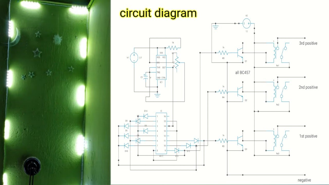 DIY led strip chaser | simple led strip convert into led strip chaser # ...