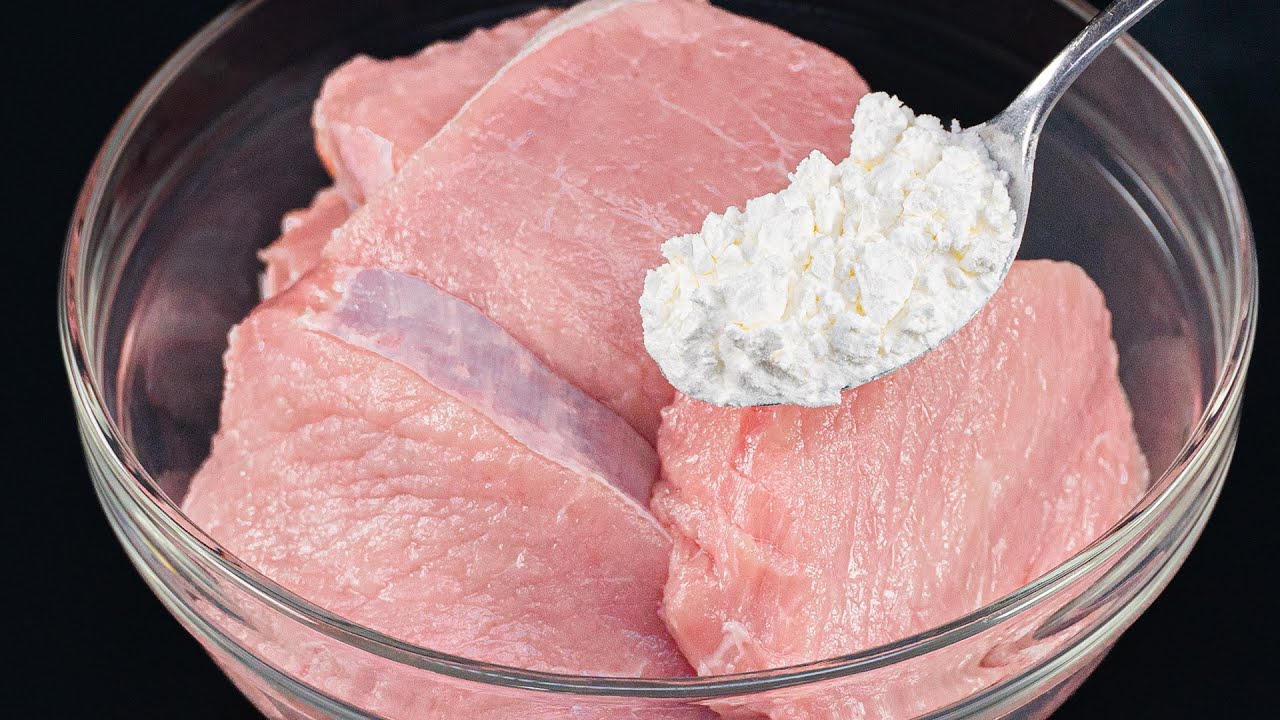 Just one ingredient and the meat will melt in your mouth like butter ...