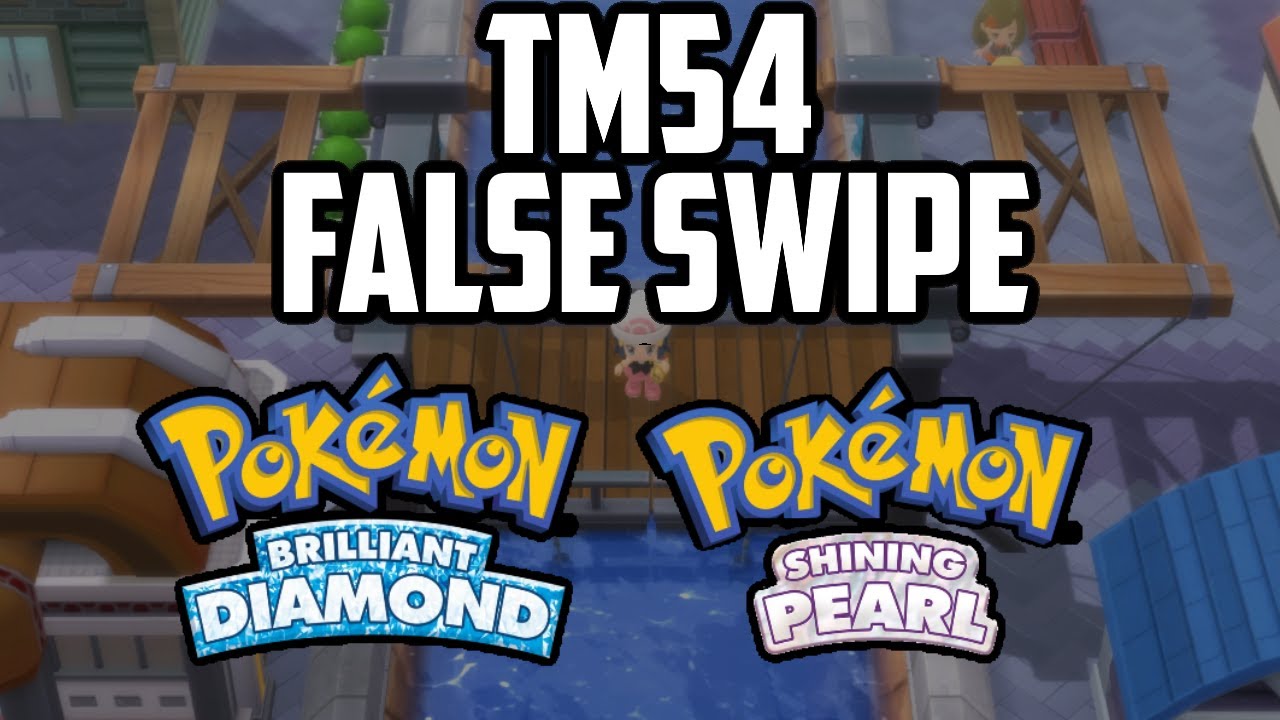 Where to Find TM54 False Swipe - Pokémon Brilliant Diamond & Shining ...