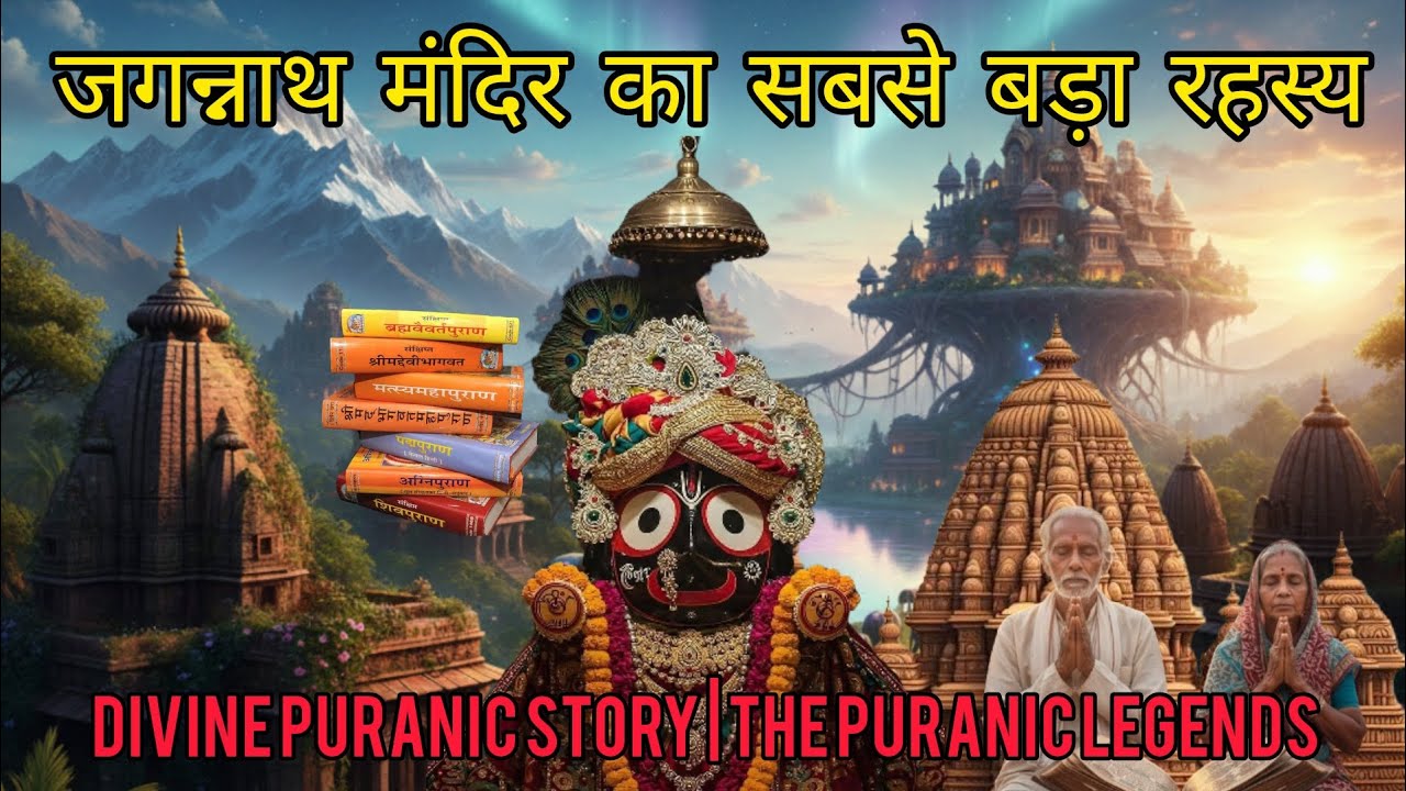 जगन्नाथ मंदिर का सबसे बड़ा रहस्य | Divine Puranic Story | The Puranic ...