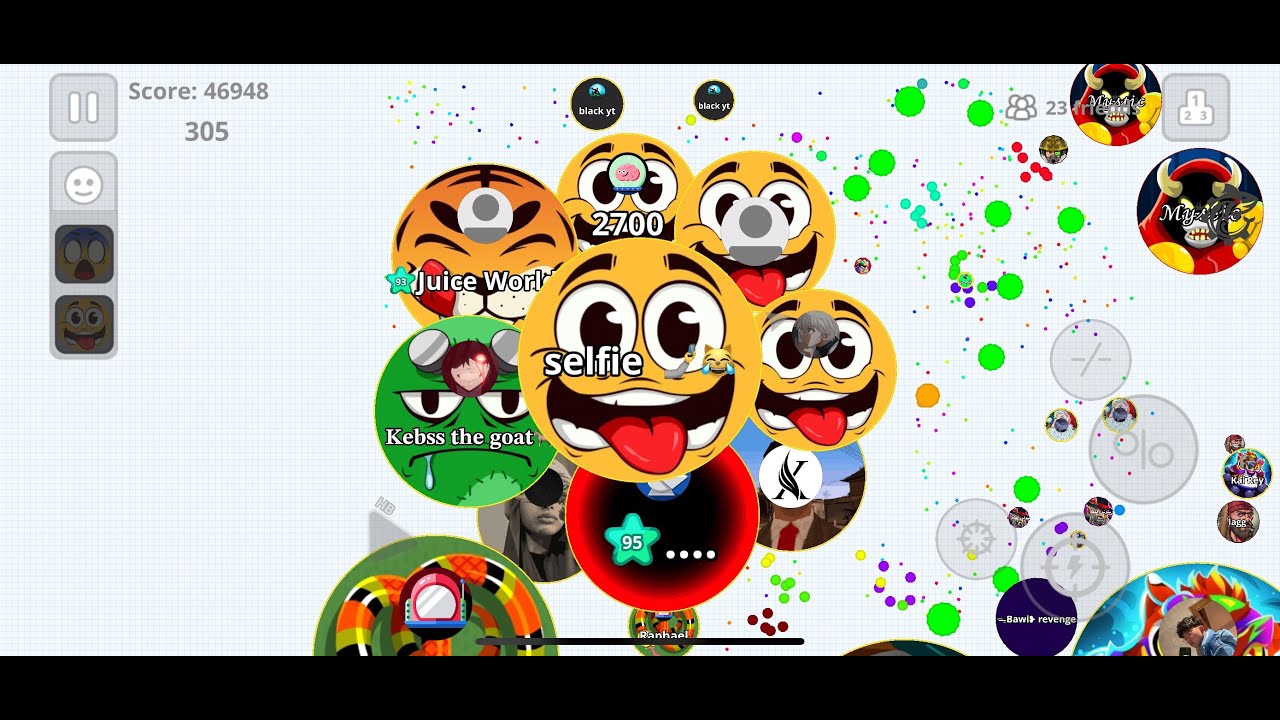 Black yt live agario 400 ️😉 | AGARIO MOBILE LIVE | - YouTube