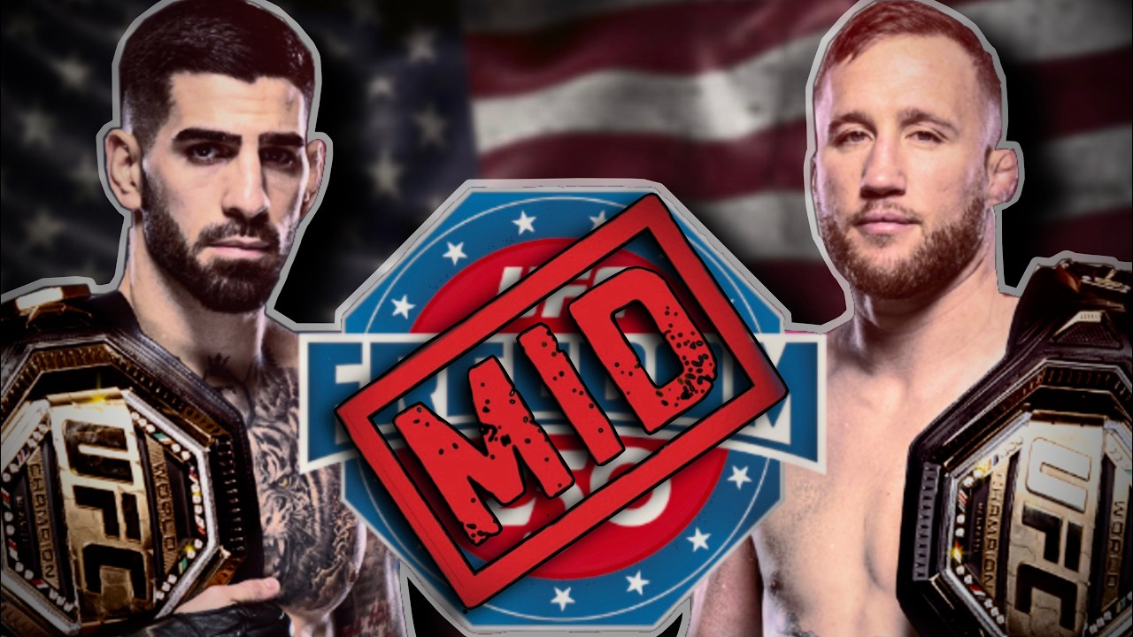 UFC 250 Freedom Is MID | Rating UFC 250 Freedom - YouTube