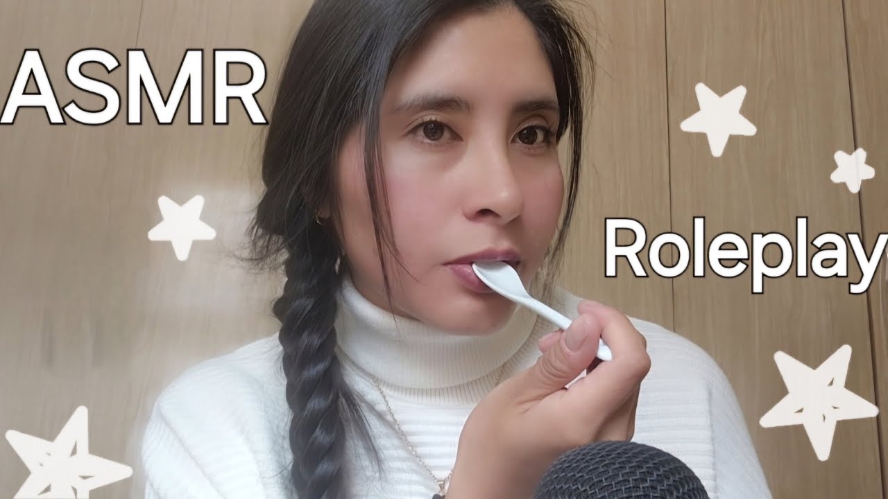 ASMR ROLEPLAY ME COMO TU CARITA + MOUTH SOUNDS y VISUALES 😴 - YouTube