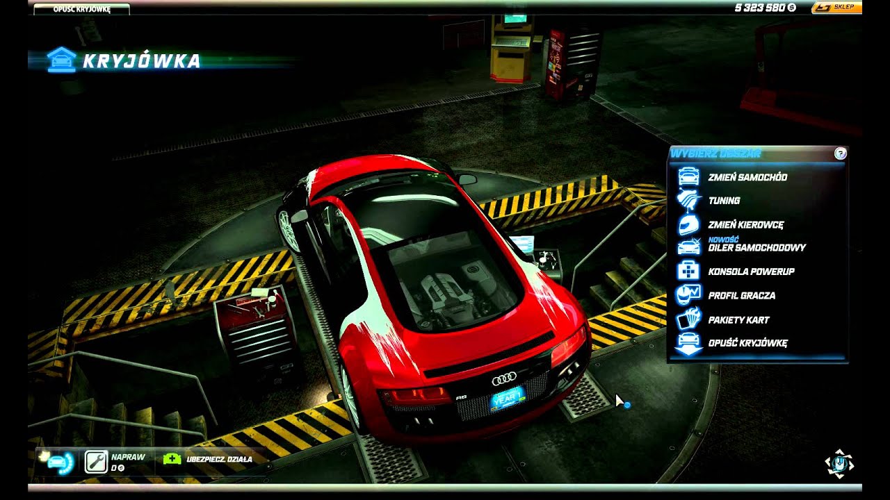AUDI R8 DARIUS Need for Speed World - Vinyls - YouTube